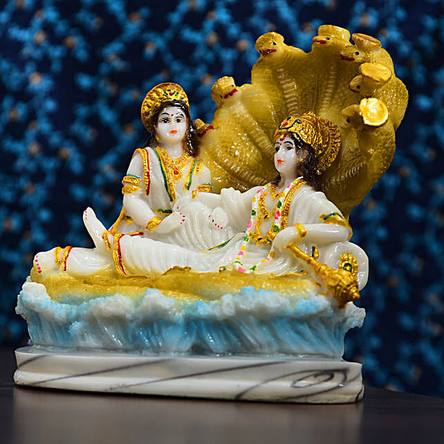 Buy/Send Vishnu N Laxmi Sheshnag Idol Online- FNP