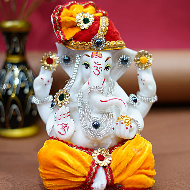 Buy/Send Pagdi Ganesh Idol Online- FNP