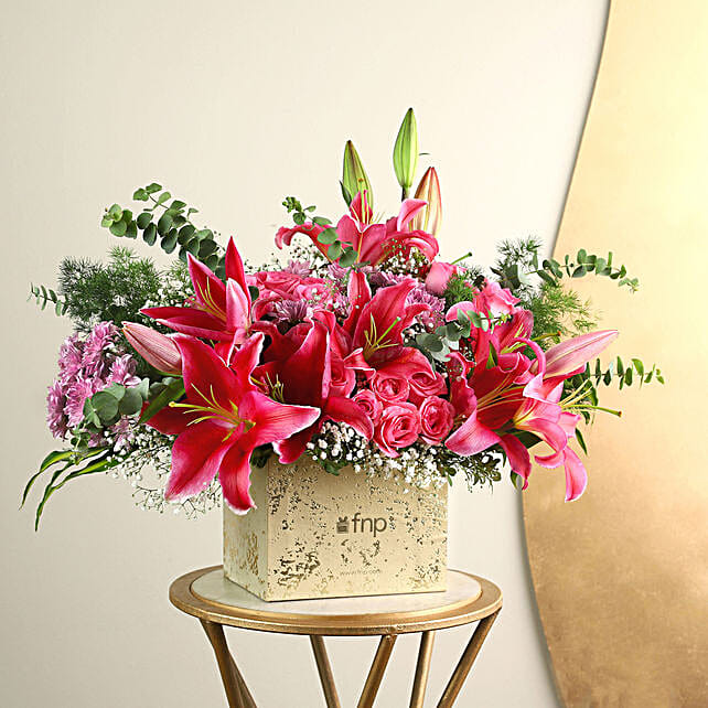Buy/Send Garden Of Blooms Arrangement Online- FNP