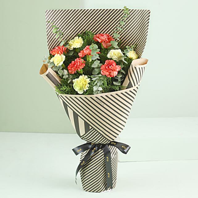 Buy/Send Autumn Buzz Floral Bouquet Online- FNP