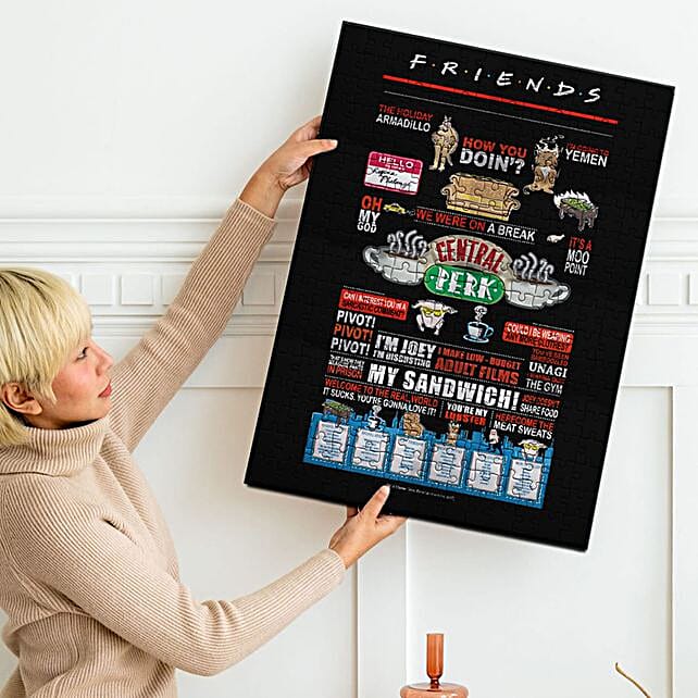 Buy/Send Friends Favorites Cardboard Puzzle Online- FNP