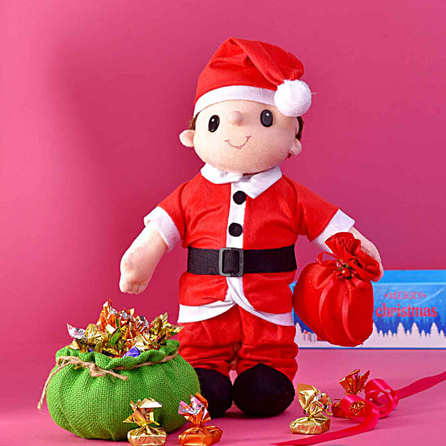 Buy/Send Santa Boy Goodies Hamper Online- FNP