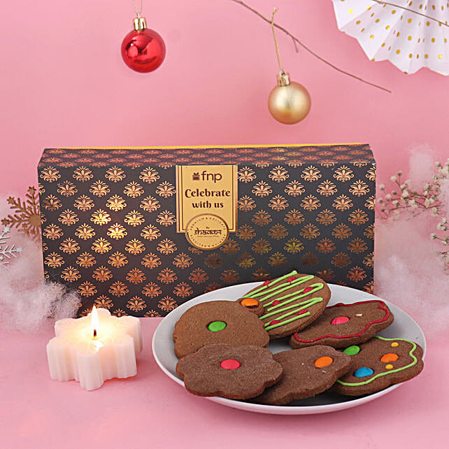 Buy/Send Christmas Cheer Cookies Hamper Online- FNP