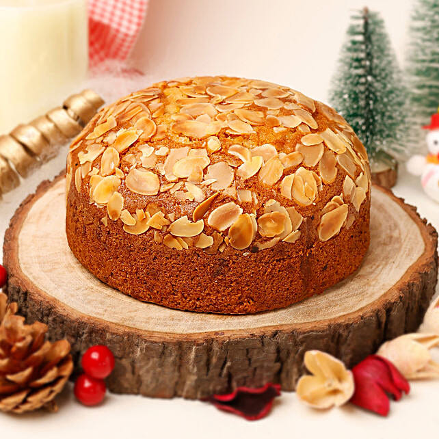 Buy/Send Delicious Almond Dry Cake 500 grams Online- FNP