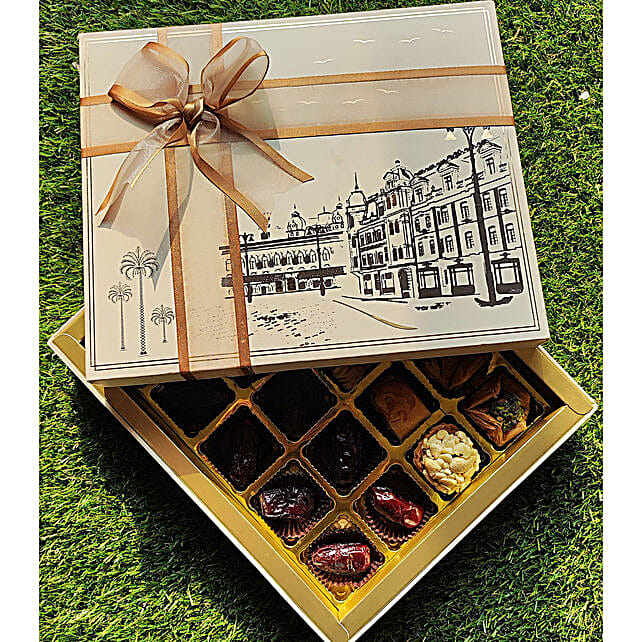 Buy/Send Assorted Baklava and Date Gift Box Online- FNP