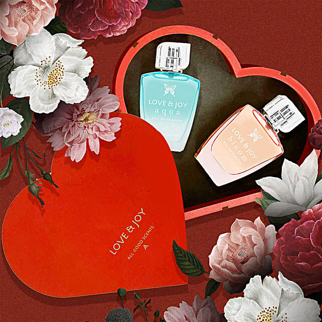 Buy/Send Love & Joy Heart Fragrance Box Online- FNP