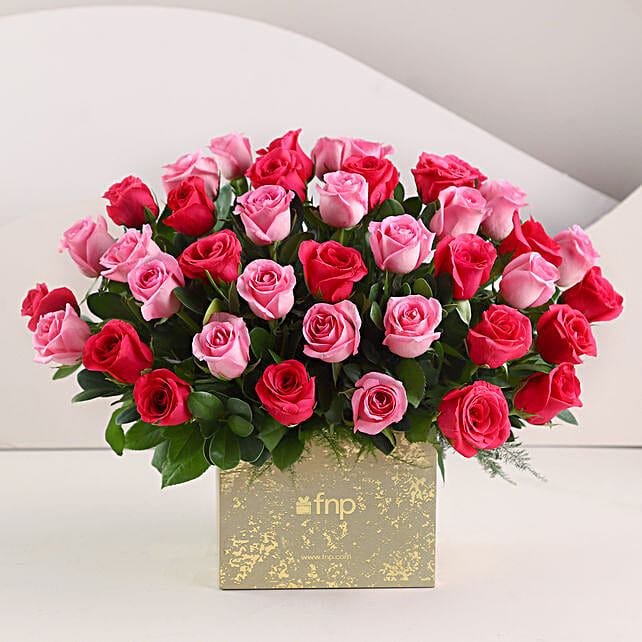 Buy/Send Love In The Air Roses Box Online- FNP