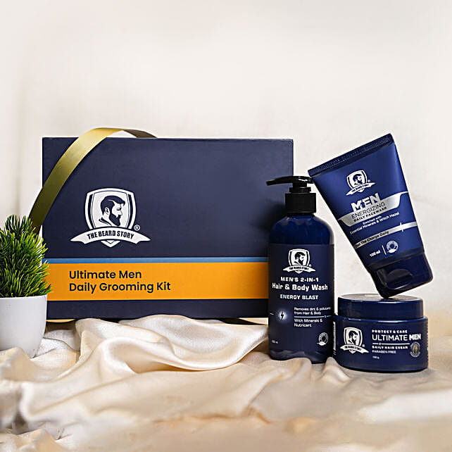Buy/Send The Beard Story Ultimate Men Daily Grooming Hamper Online- FNP