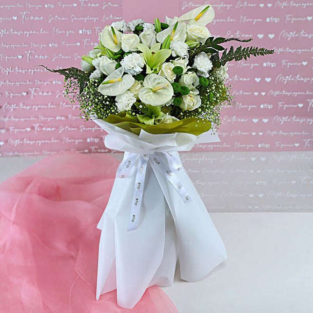 Buy/Send Genuine Feelings Floral Bouquet Online- FNP