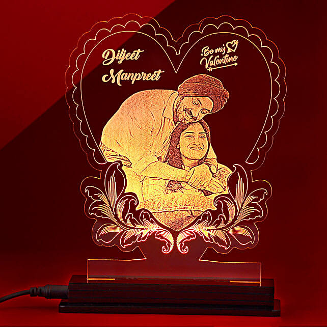 Buy/Send Personalised Image Engraved Lamp Online- FNP