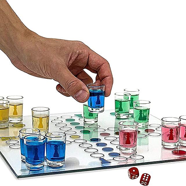 Buy/Send Jumbo Drinking Ludo Party Game Set Online- FNP