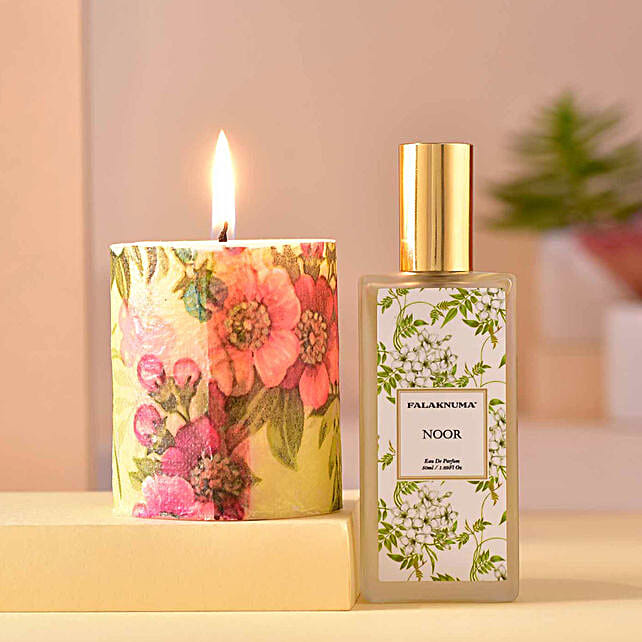 Buy/Send Falaknuma SAMA & Exotic Candle Duo Online- FNP