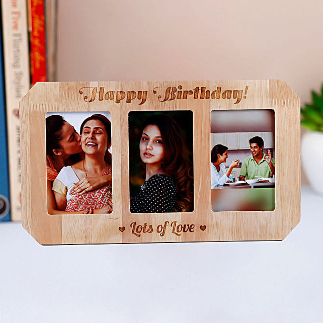 Buy/Send Happy Birthday Personalized Photo Frames Online- FNP