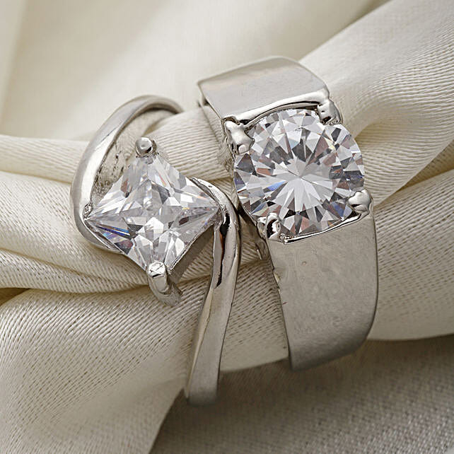 Buy/Send Silver Statement Ring Online- FNP
