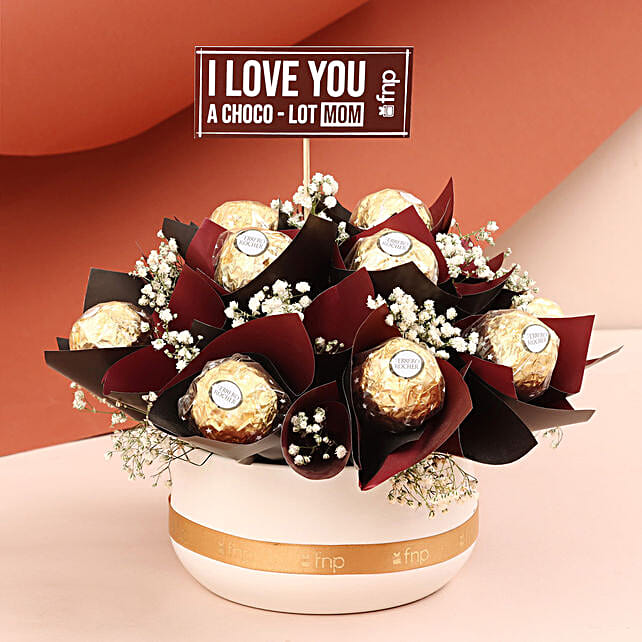 Buy/Send Premium Chocolate Arrangement For Mom Online- FNP