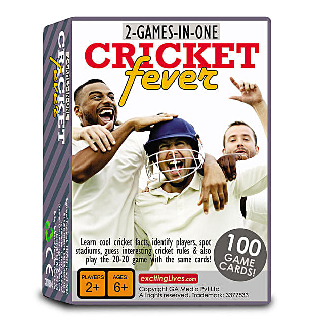 Buy/Send Cricket Fever Cards Game Online- FNP