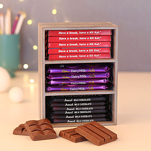 Buy/Send Dream Chocolate Shelf Gift Online- FNP