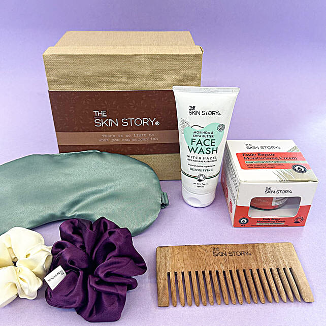 Buy/Send The Skin Story Luxury Skincare Box for Women Online- FNP