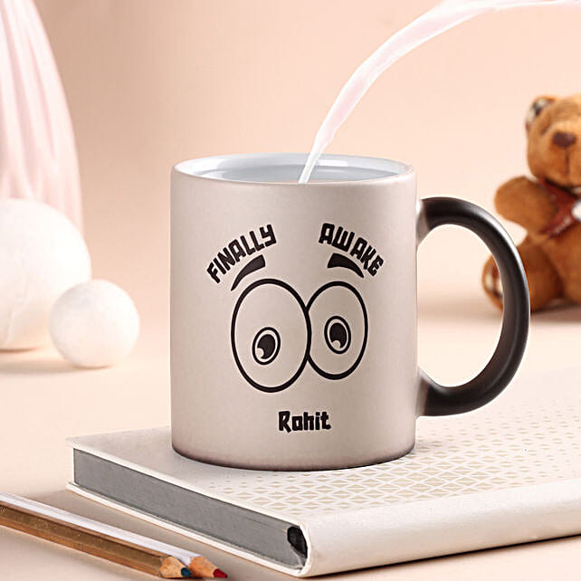 Buy/Send Morning Essential Personalised Magic Mug Online- FNP
