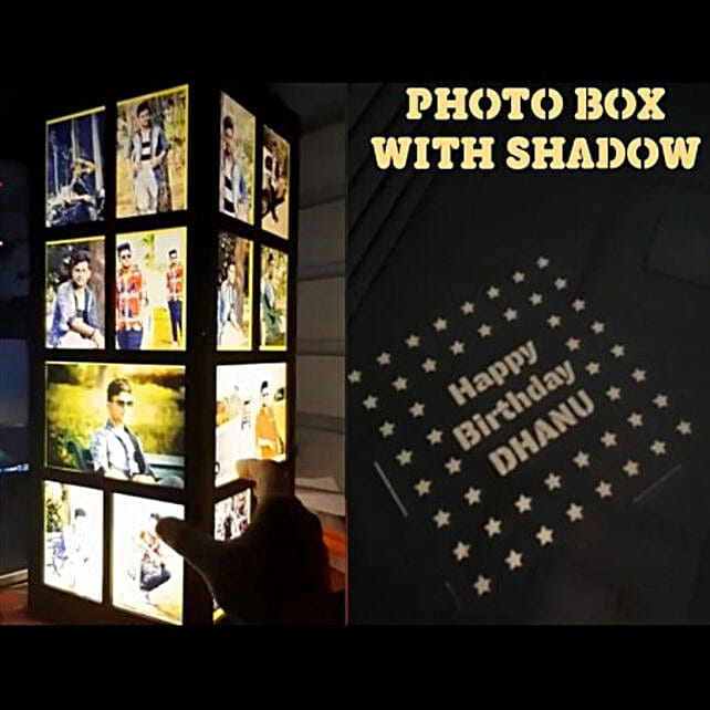Buy/Send Multi Photos Shadow Box Online- FNP