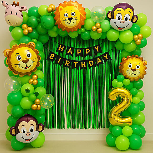 Buy/Send Jungle Theme Balloon Decor Online- FNP