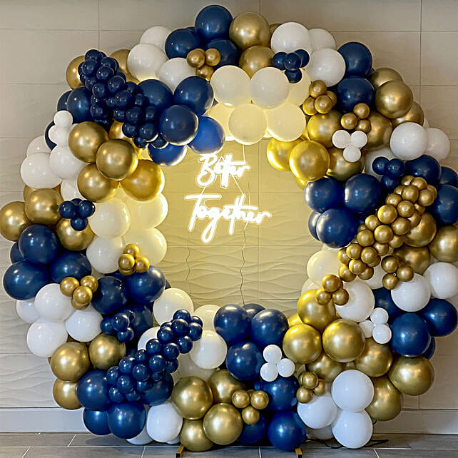 Buy/Send Better Together Ring Balloon Decor Online- FNP