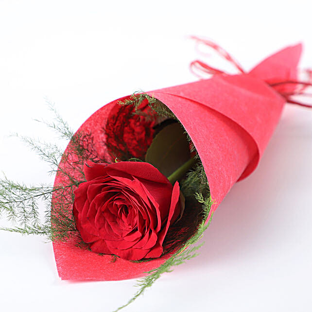 Buy/Send Single Long Stem Red Rose Online- FNP