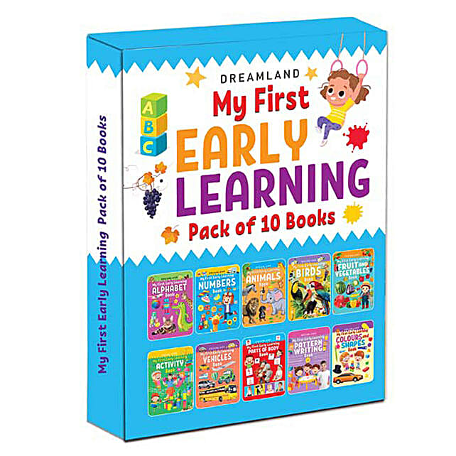Buy/Send Baby's First Early Learning Book Set Online- FNP