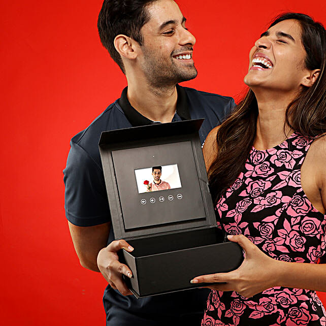 Buy/Send Personalised Anniversary Video Box Online- FNP
