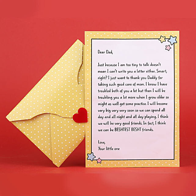 Buy/Send Letter for New Dads Online- FNP