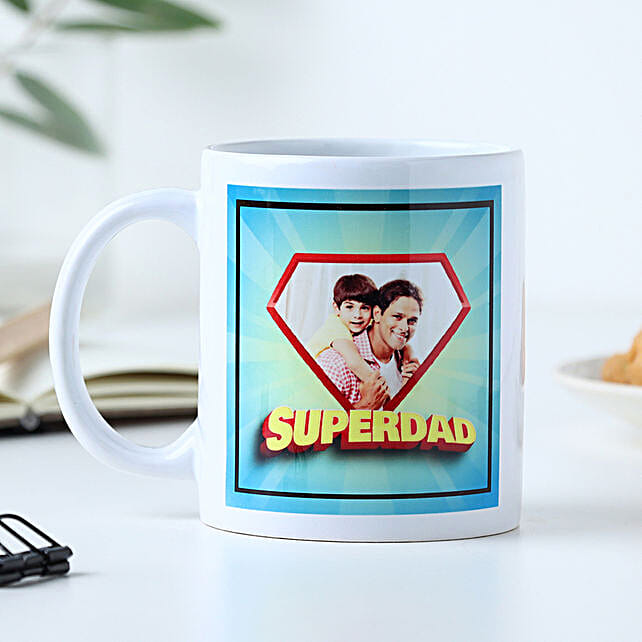 Buy/Send Super Dad Mug Photo Mug Online- FNP