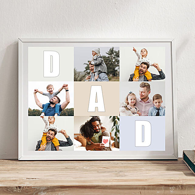 Buy/Send My Super Dad Photo Frame Online- FNP