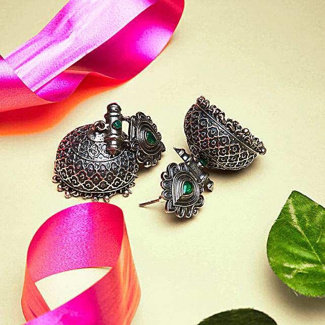 Buy/Send Minimal Jhumka Style Earrings Online- FNP