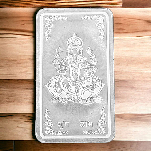 Buy/Send Devi Lakshmi Silver Coin Online- FNP