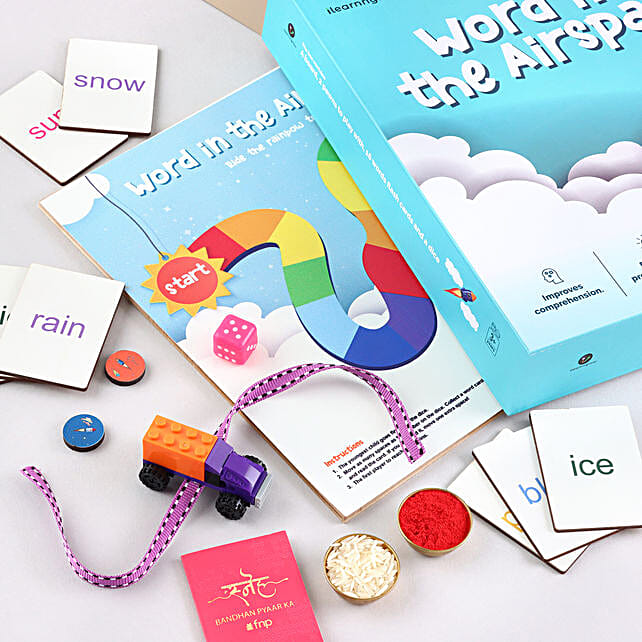 Buy/Send Lego Truck Rakhi & Words in the Air Space Game Gift Set Online ...