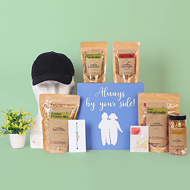 Buy/Send World's Best Brother Rakhi Goodies Box Online- FNP