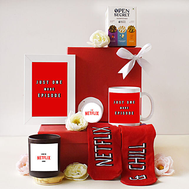 Buy/Send Fun Movie Night Gift Box For Sister Online- FNP