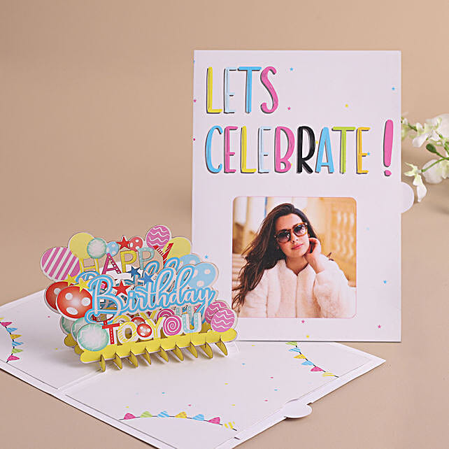 Buy/Send Celebration Pop-up Greeting Card Online- FNP