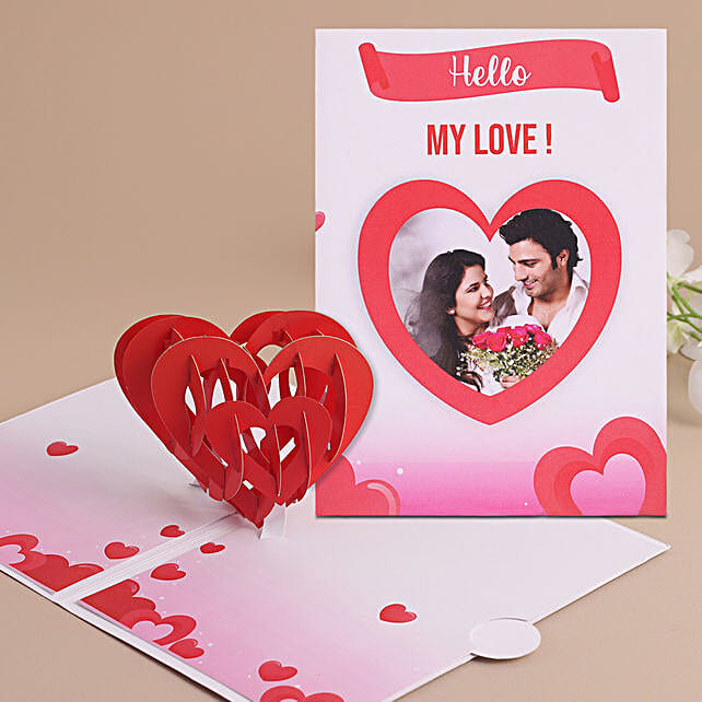 Buy/Send Couple Pop-Up Greeting Card Online- FNP