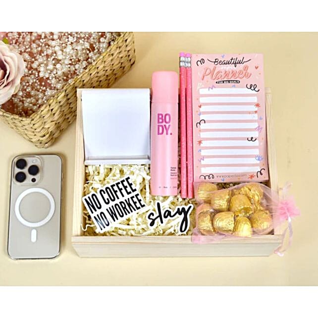 Buy/Send Office Essentials Friendship Day Box Online- FNP