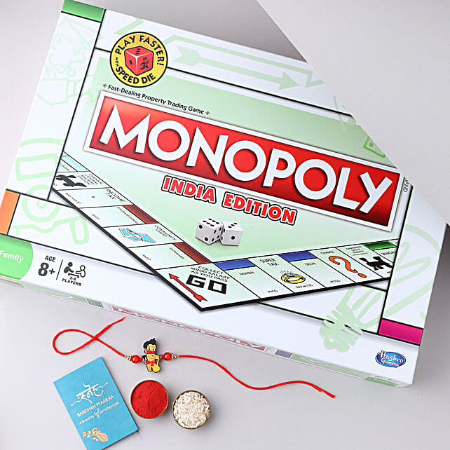 Buy/Send Sneh Devotional Kids Rakhi N Monopoly India Edition Online- FNP