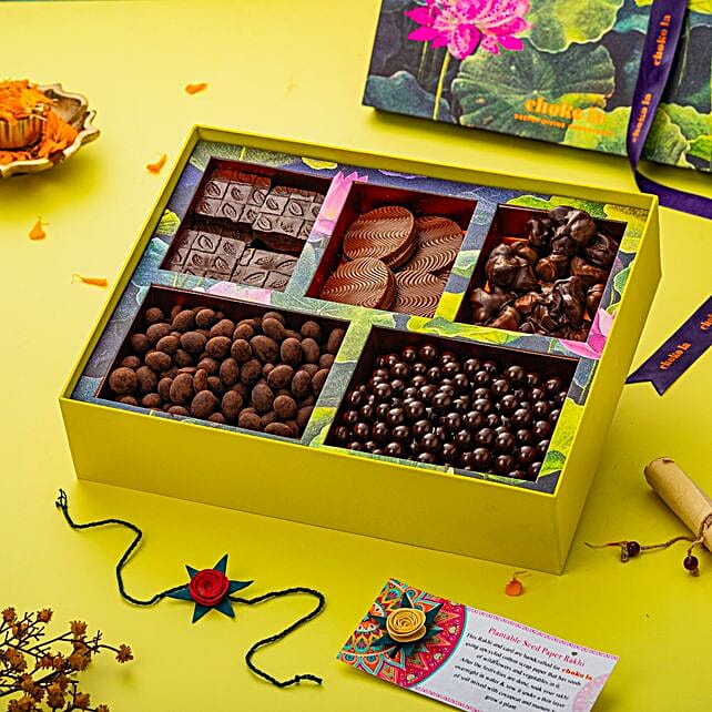 Buy Send Chokola Regalia Rakhi Hamper Online Fnp