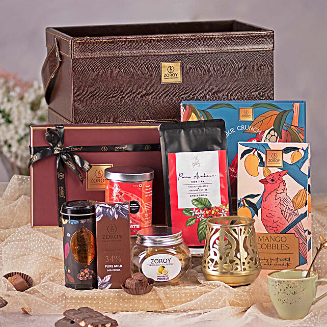 Buy/Send Zoroy Assorted Delights Leather Feel Box Online- FNP