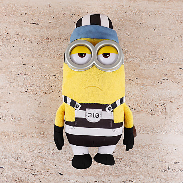 Buy/Send Black N White Minion Soft Toy Online- FNP