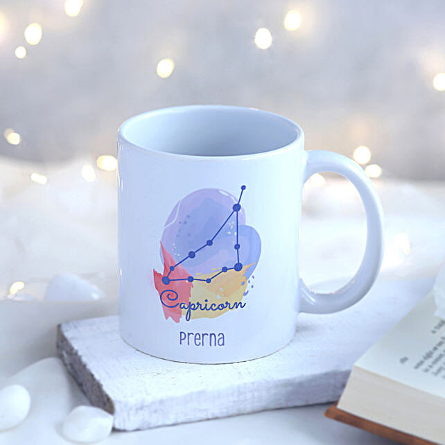 Buy/Send Capricorn Zodiac Sign Personalised Mug Online- FNP