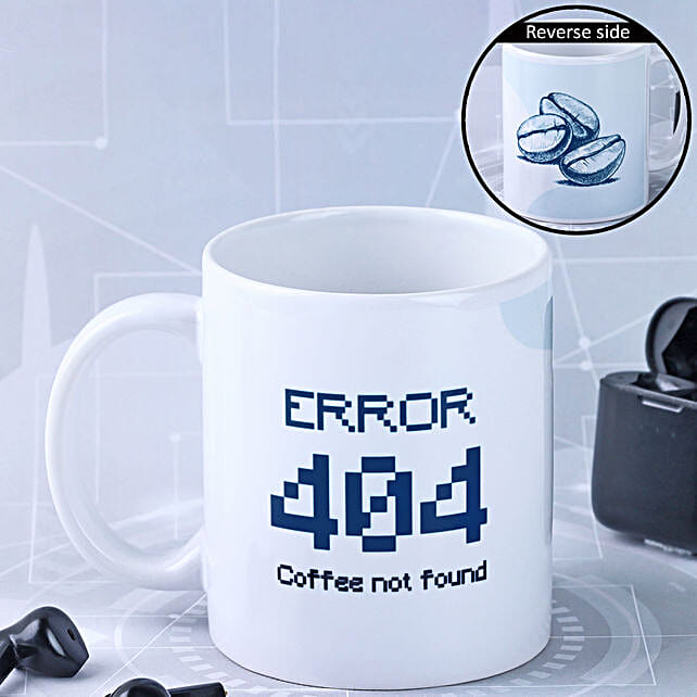 Buy/Send Error 404 White Mug Online- FNP