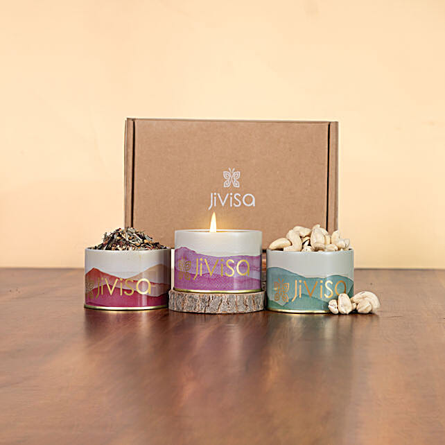 Buy/Send Rustic Himalayan Delights Festive Gifts Box Online- FNP