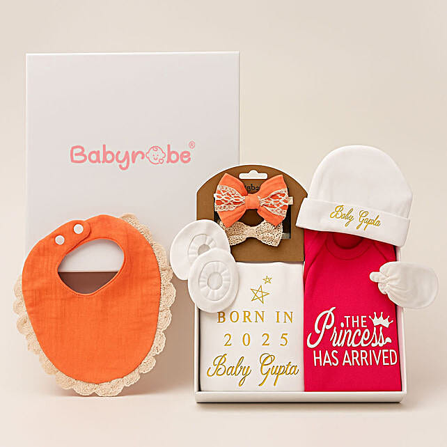 Buy/Send Babyrobe Personalised Little Princess Gift Box Online- FNP