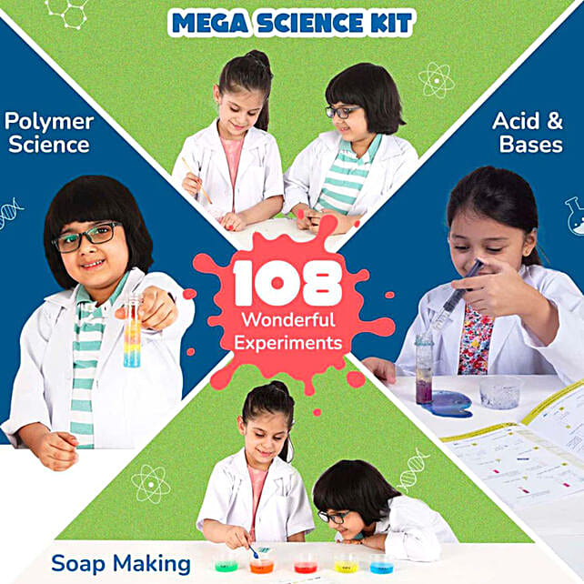 Buy/Send Smartivity Mega Science Experiments Kit Online- FNP