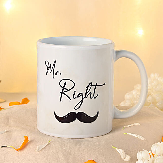 Buy/Send Celebrating Mr. Right Mug Online- FNP